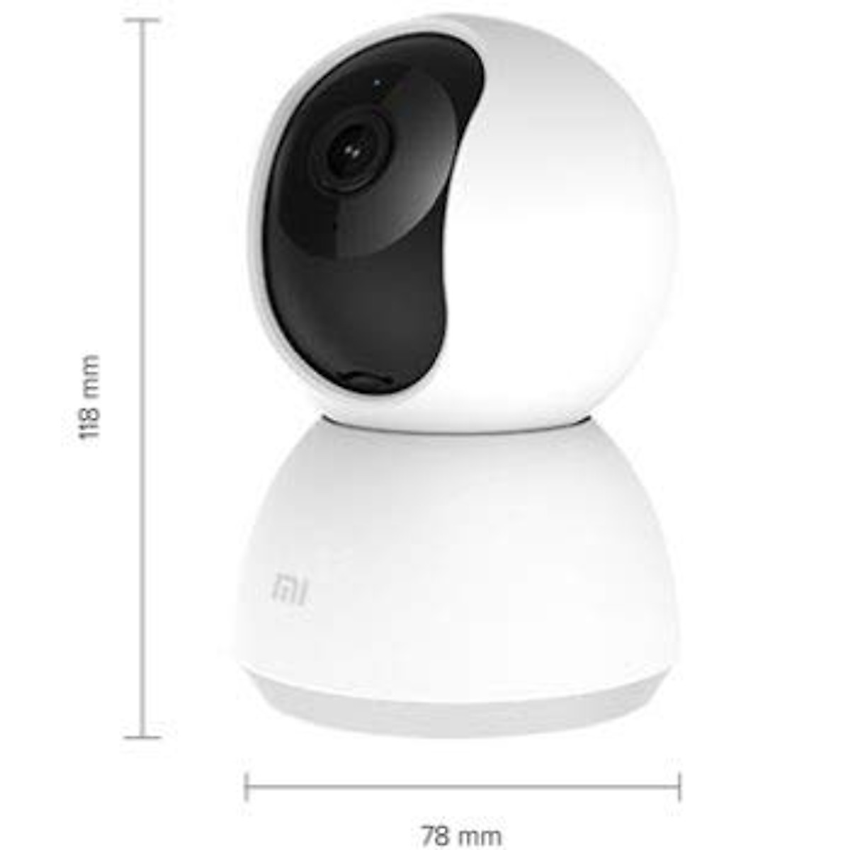 Xiaomi MJSXJ02CM Mi Home Security Camera 360°, 1080P, White