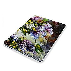 Kawaii Painted Flowers Bouquet case Compatible with iPad Mini Air Pro 7.9 8.3 9.7 10.2 10.9 11 12.9 inch Pattern Cover New 2022 2021 Trifold Stand 3 4 5 6 7 8 9 Generation 347 (7.9" Mini 4/5)