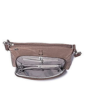 Baggallini Womens Securtex® Anti-theft Memento Crossbody Bag, Portobello
