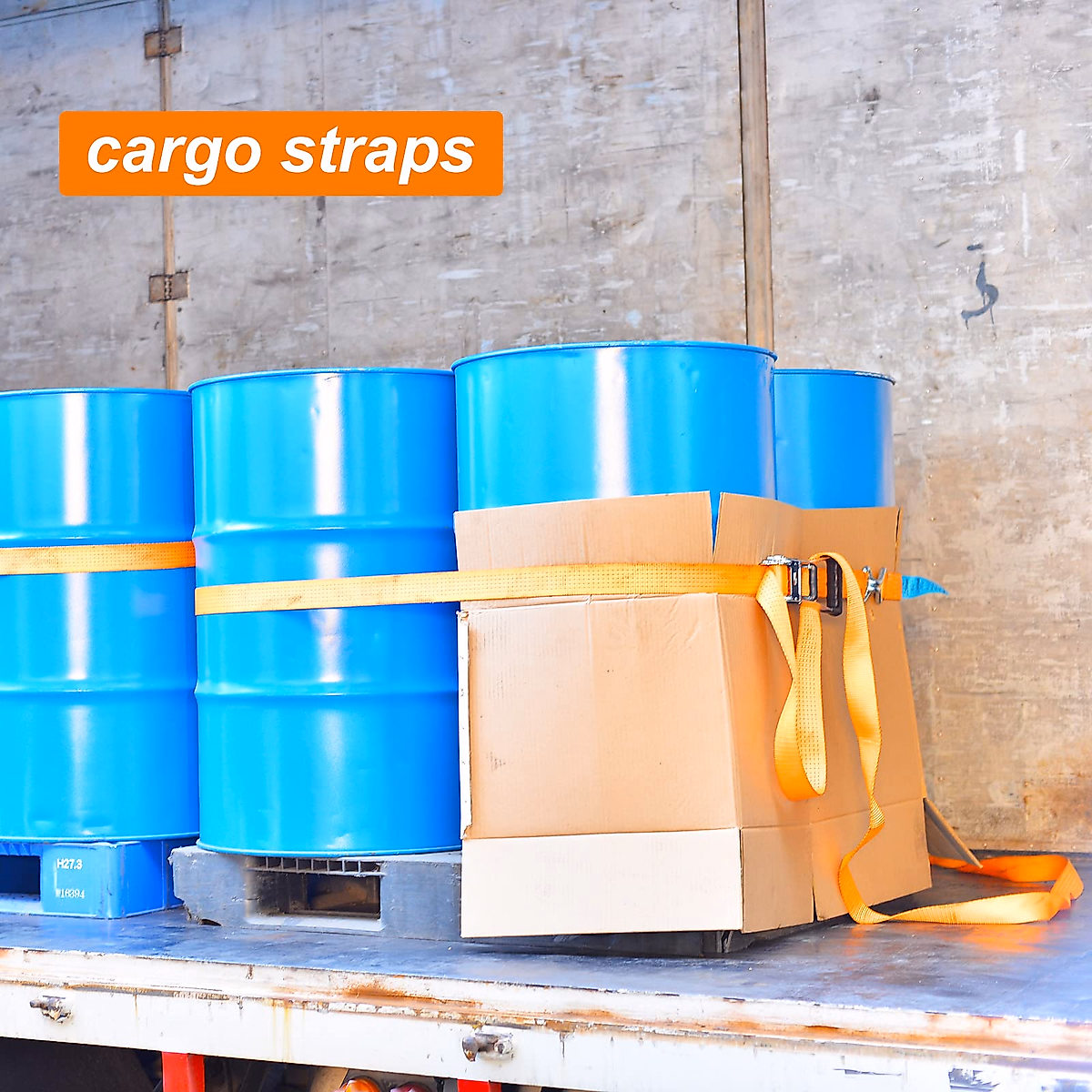 MECCANIXITY Flat Nylon Webbing Strap 1 Inch 15 Yards White for Backpack, Cargo Strap, Luggage-Rack