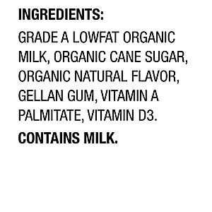 Horizon Organic Shelf-Stable Low Fat milk Boxes, Vanilla, 8 oz., 12 Pack