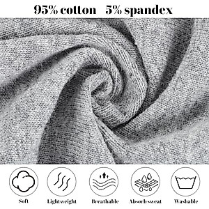 8 Pack Headbands for Women, Non Slip Sport Headbands Sweat Absorbing Cotton Hair Bands for Daily Life Workout Yoga Running