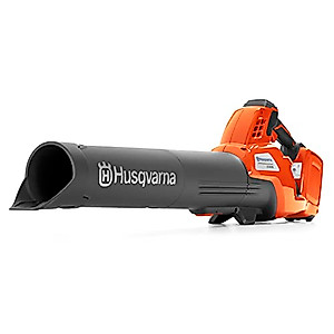 Husqvarna 230iB Battery Powered Cordless Leaf Blower, 136-MPH 650-CFM Electric Leaf Blower with Brushless Motor and Quiet Operation, 40V Lithium-Ion Battery and Charger Included