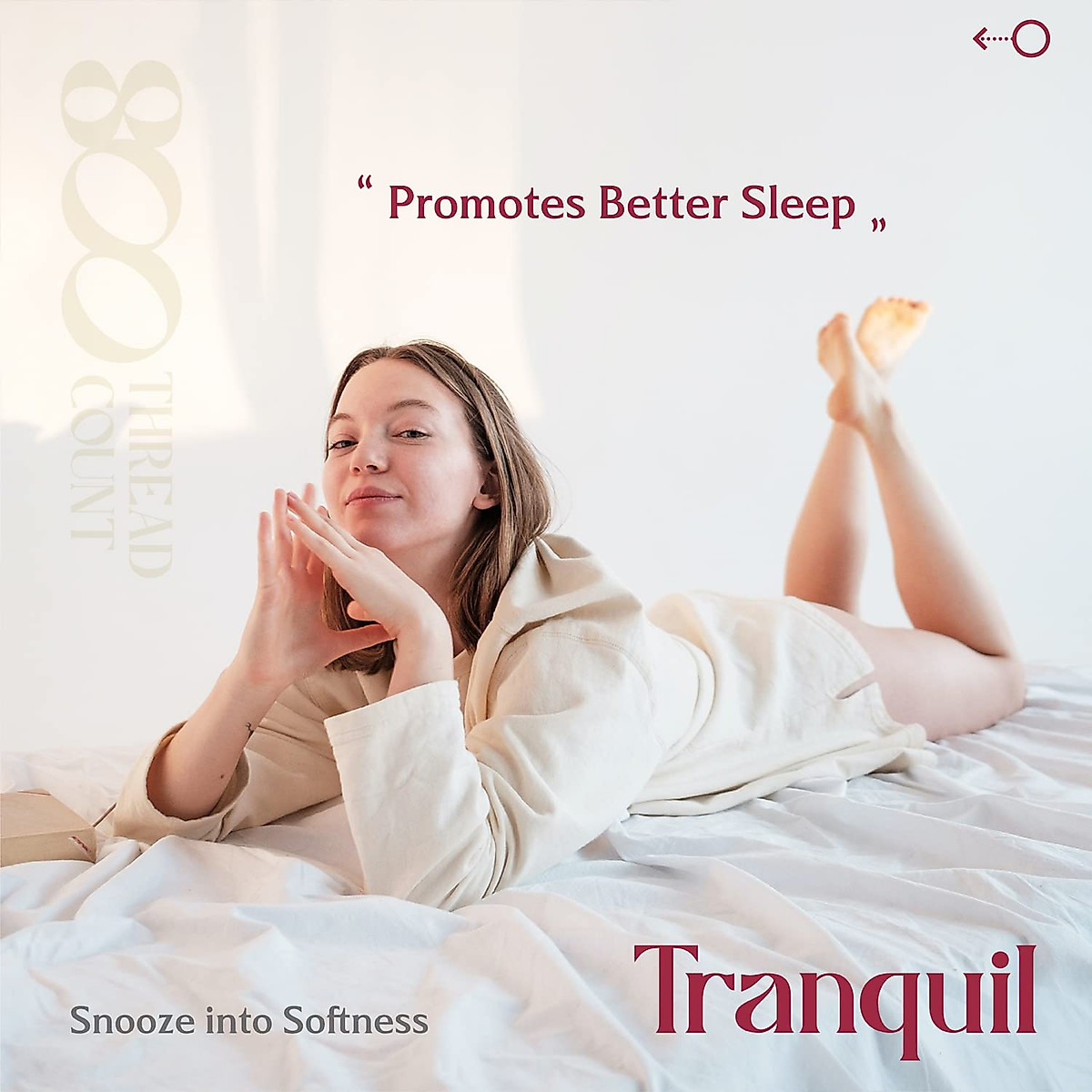 Mayfair Linen 800 TC Egyptian Cotton Sheets - 4 Piece White Color Full Size Cooling Sheet for Hot Sleepers, Soft, Breathable Bed Sheet Set, Luxury Hotel Sheets, Fits Mattress Upto 18'' DEEP Pocket