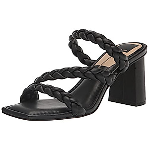 DOLCE VITA Women's Pang Heeled Sandal, Black Stella, 8.5