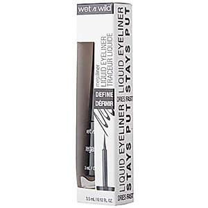 wet n wild MegaLiner Liquid Eyeliner Black Black