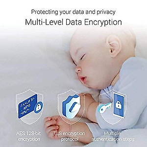 EZVIZ 2MP Indoor Pan/Tilt WiFi Security Camera, 360° Coverage, Auto Motion Tracking, Two-Way Talk, Clear 33ft Night Vision, Supports MicroSD Card (Sold Seperately)| C6CN