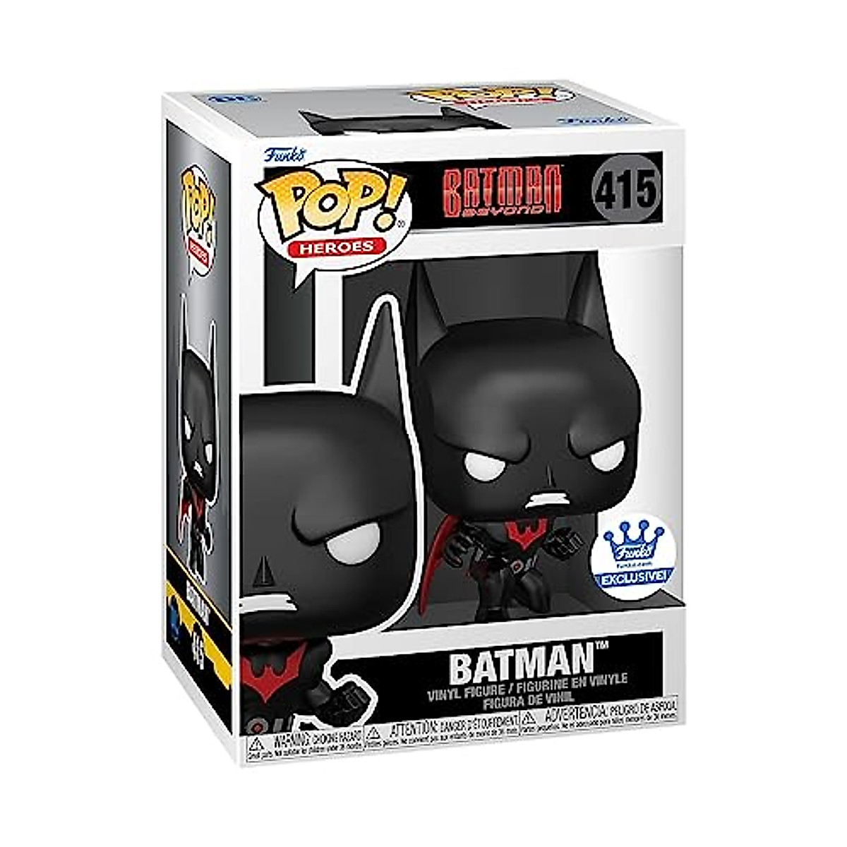 Funko POP! Heroes #415 - Batman Crouching Batman Beyond Exclusive