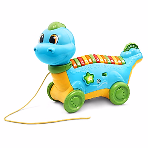 LeapFrog Lettersaurus Alphabet Pull Toy, Teal