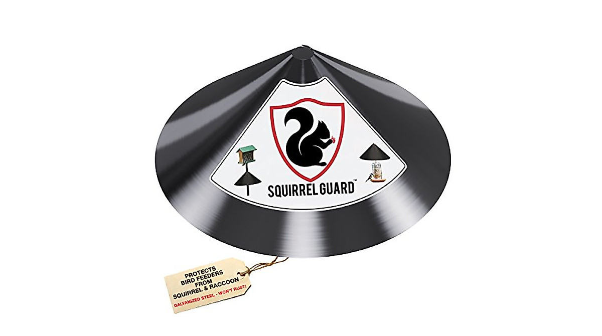 Predator Guard: Squirrel & Raccoon Proof Bird Feeder Baffle