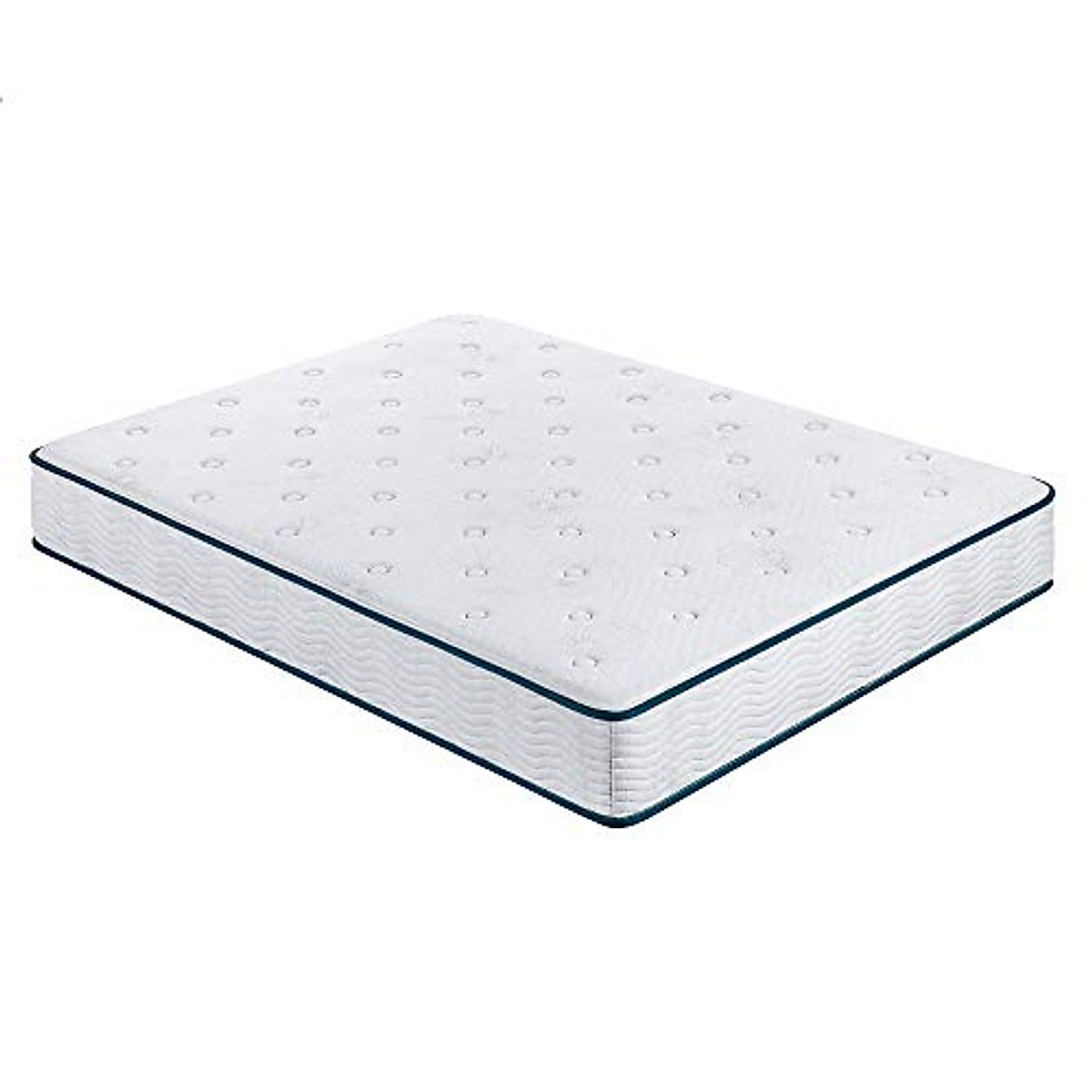 Olee Sleep 9 Inch Skyline Tight Top Innerspring Hybrid Mattress, Gel Memory Foam, Mattress in a Box, CertiPUR-US Certified, Full