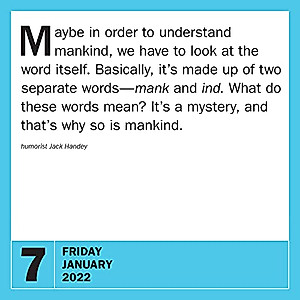365 Smartest Things Ever Said! Page-A-Day Calendar 2022: An Inspiring Year of Positivity, Humor, Motivation, and Pure Brilliance.