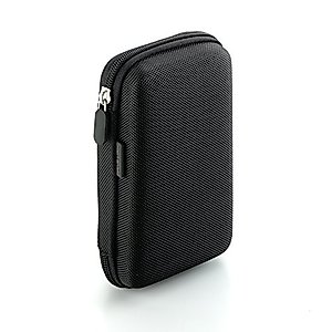 Drive Logic DL-64-BK Portable EVA Hard Drive Carrying Case Pouch, Black