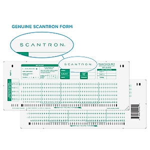 Official Scantron Brand 882-E Answer Sheet (50 Pack)