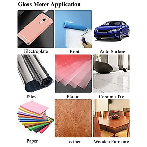 Simple Operation Triangle Precise Gloss Meter for Tile Floor