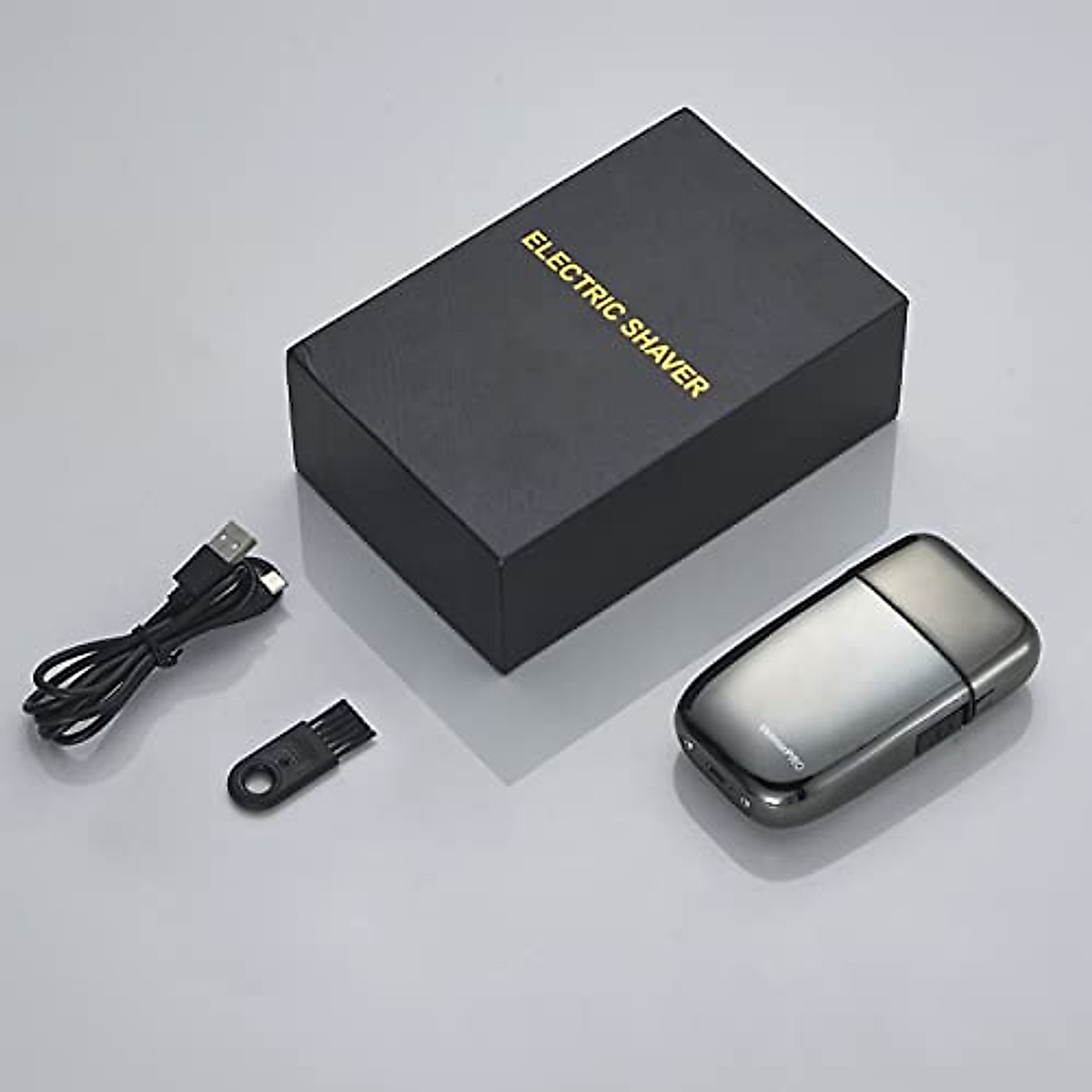 Electric Razor for Men Beard Trimmer Foil Shaver with Gold Foils