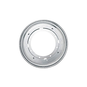 Geesatis 9 inch Lazy Susan Rotating Swivel Bearing Plate Turntable Swivel Heavy Duty Ball Bearing Lazy Susan, 1 Pcs, Silver