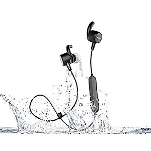 PHILIPS ActionFit SN503 Wireless Bluetooth Earphones with Heart Rate Monitoring and IPX5 (TASN503BK)