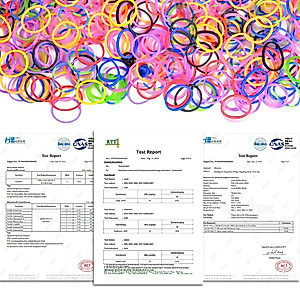 VICOVI 15000 Colorful Rubber Loom Bands Refill Kit for Boy Girl DIY Craft Gift Set Include: + 500 Cute Clips+ 6 Hooks + 15 Charms