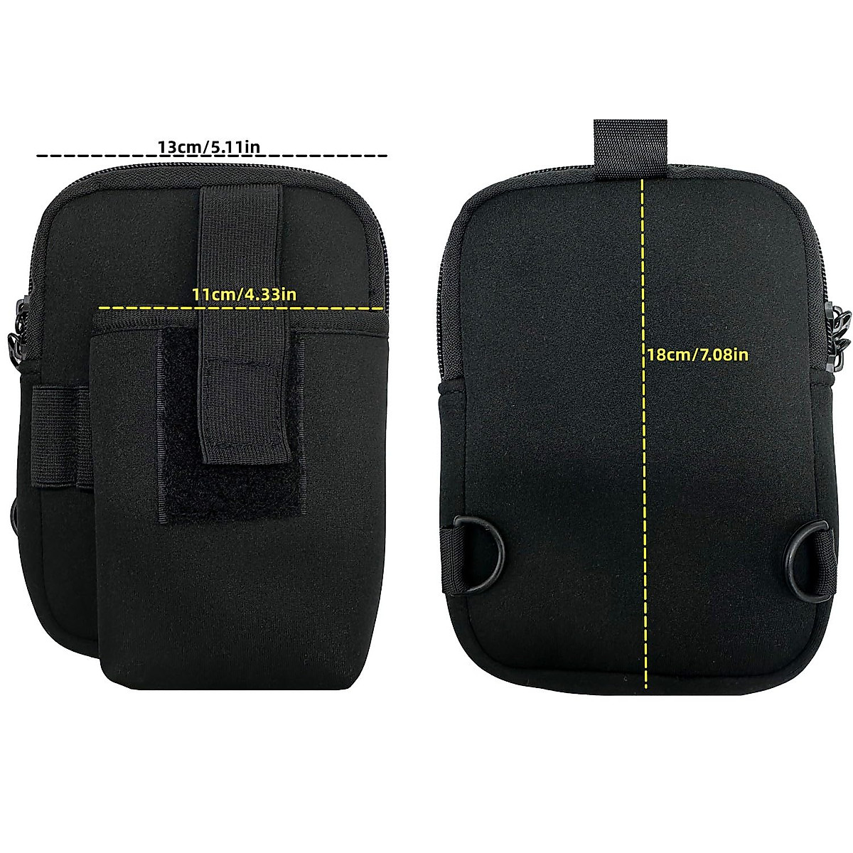 Wanty Barcode Scanner Chest Harness Holster, Mobile Computer Handheld Barcode Scanner Holder Carrying Case Pouch for Symbol, Zebra, USPS, Postal Scanners