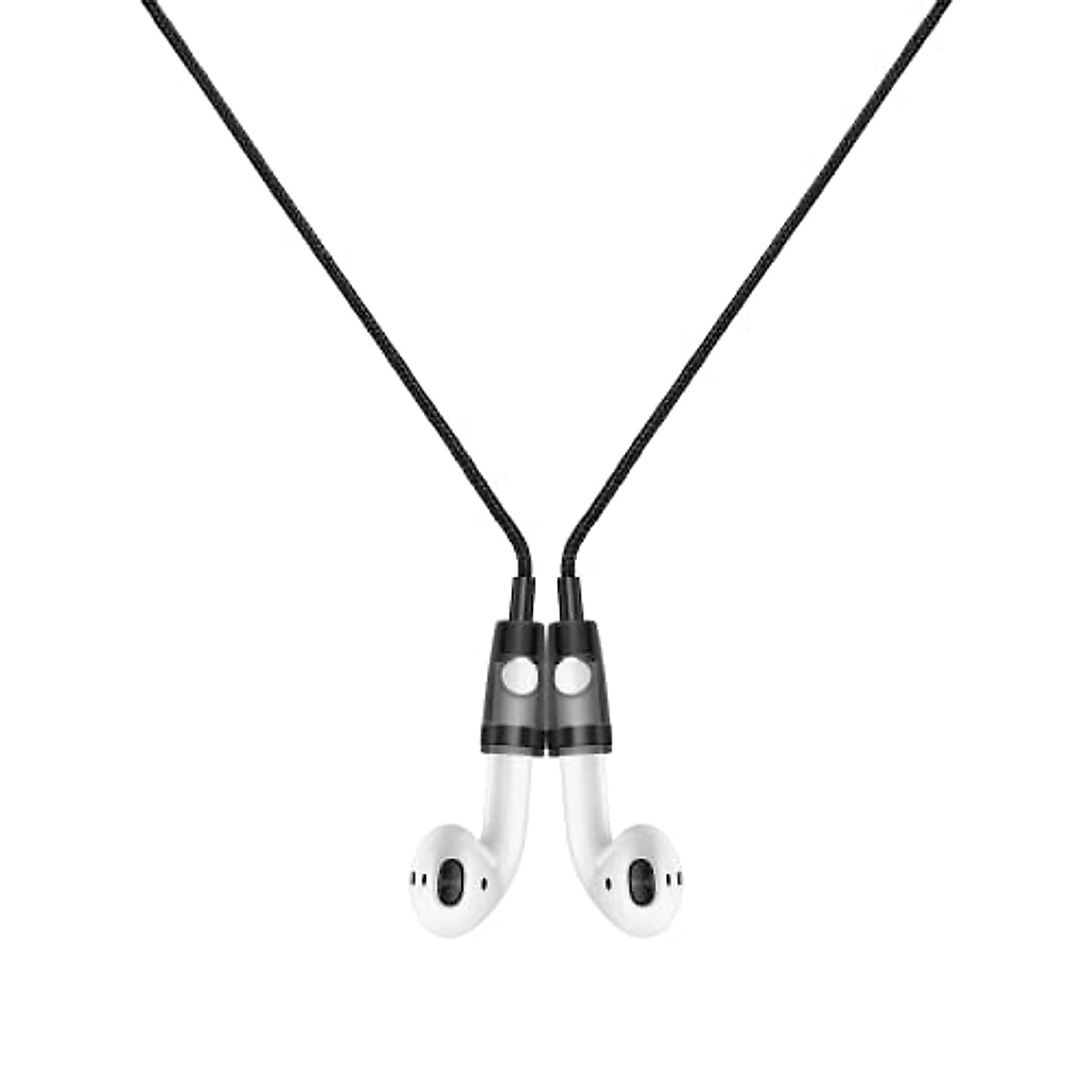 Lawonda AirPod Carrying Straps, Gifts for Mom, Magnetic Wireless Bluetooth AirPods Holder Earphones Anti-Lost Neck Connector Strap Necklace Chain String for Apple Airpods Generation 1/2/ Pro 1 Black