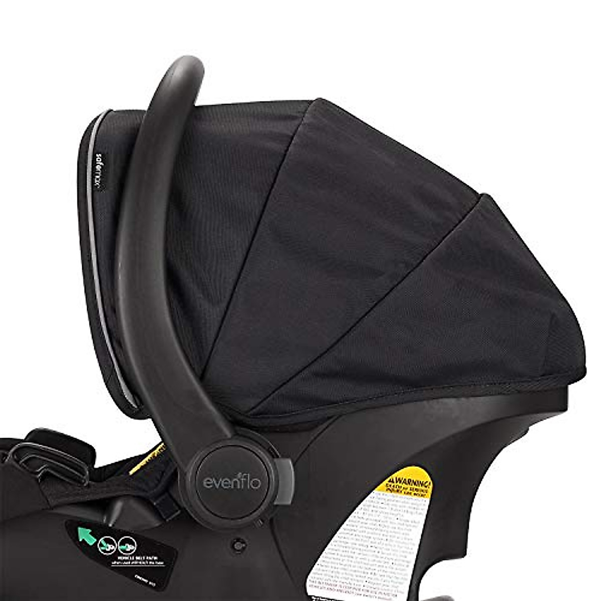 Evenflo Pivot Xpand Modular Travel System with SafeMax Infant Car Seat