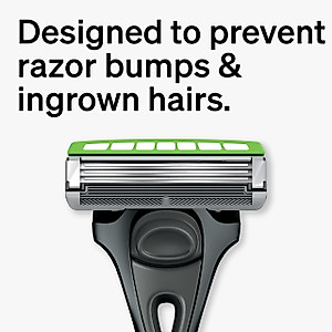 Schick Hydro Ultra Sensitive Razor, 1 Razor Handle and 4 Cartridges | Shaving Razors for Men Sensitive Skin, 3 Blade Mens Razors for Shaving, Razor Blades for Men, 1 Handle with 4 Razor Blades Refills