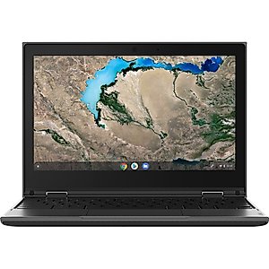 Lenovo 300e Chromebook 2nd Gen 81MB0024US 11.6" Touchscreen 2 in 1 Chromebook - HD - 1366 x 768 - Intel Celeron N4020 Dual-core (2 Core) 1.10 GHz - 4 GB RAM - 32 GB Flash Memory - Black - Chrome