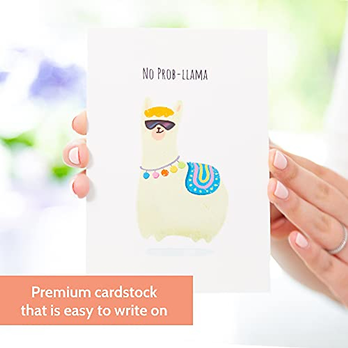 40 Funny Postcards Punny Puns - Bulk Thinking of You Postcard Pack for Friends, Family, Kids, Students, Teacher, and More - Say Hello, Thank You or I Miss You with Hilarious Animals and Food Cartoon Note Cards