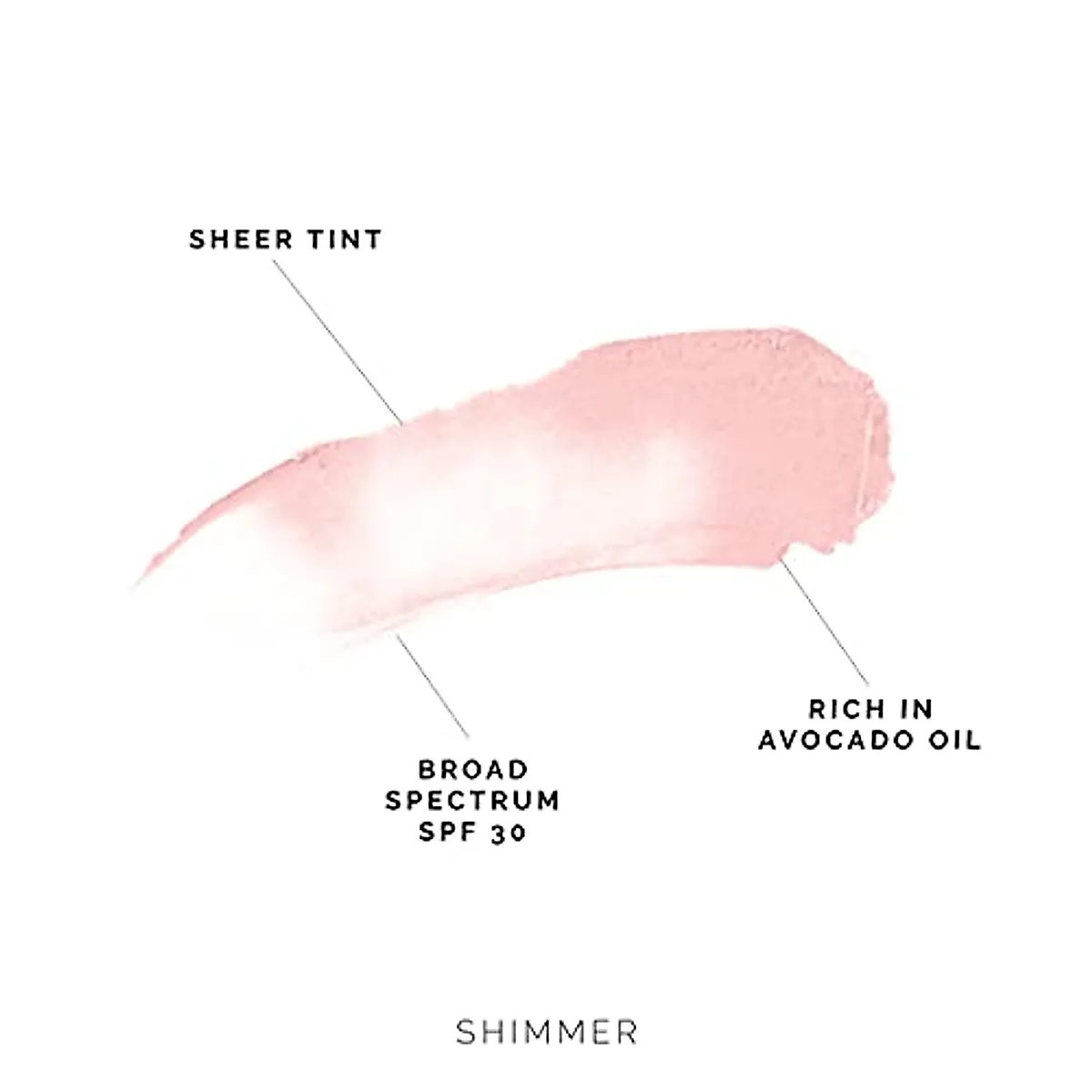 MDSolarSciences Tinted Lip Balm SPF 30 – Sheer Hydrating Sunscreen for Lips – Vegan, Gluten Free Lip Makeup with Naturally Moisturizing Shea Butter and Avocado Oil, Shimmer, 0.15 Oz