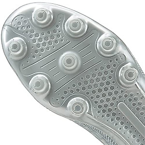 PUMA Women's Ultra 3.4 Firm Ground Soccer Shoe, Diamond Silver-Fizzy, 8