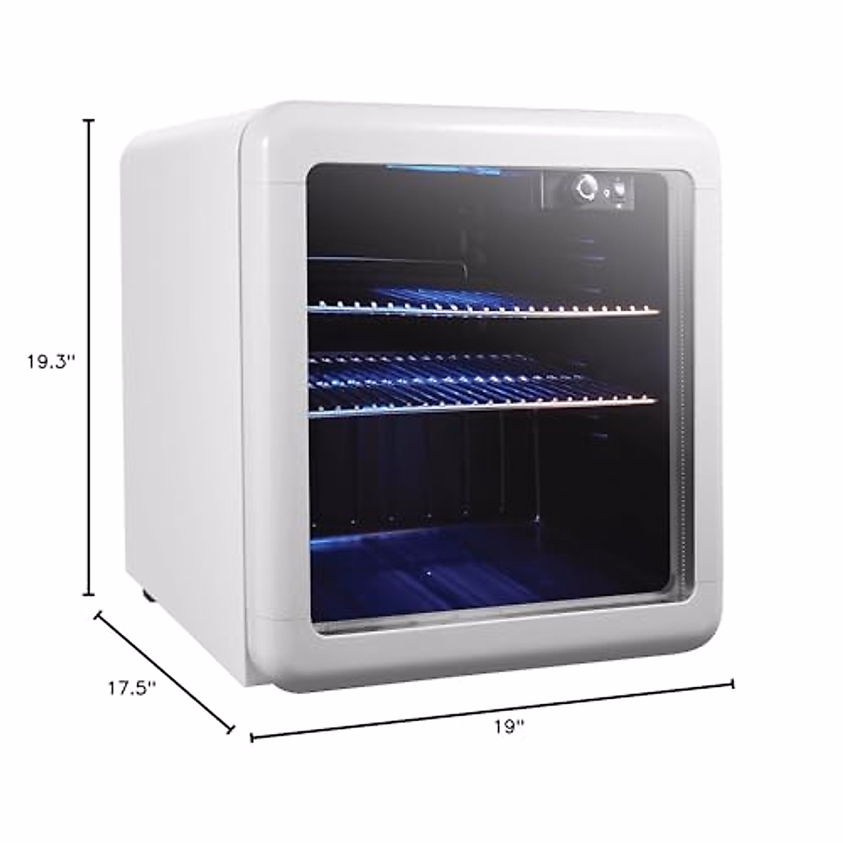 Magic Chef MCB17CHW Beverage Cooler, White