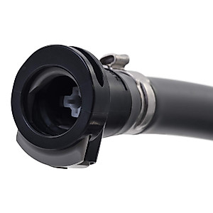 Attwood 93806MUS7 Marine Boat Fuel Line Kit with Sprayless Fuel Connector, 6-Foot x 3/8-Inch - Mercury