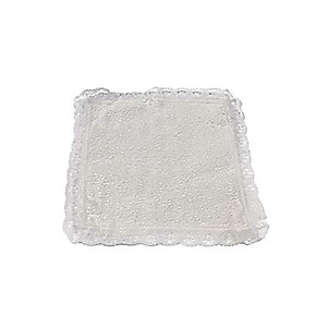 SWEA Pea & Lilli White Pearl Cross Baptism Candle Set Kit for Christenings with Shell and Favors