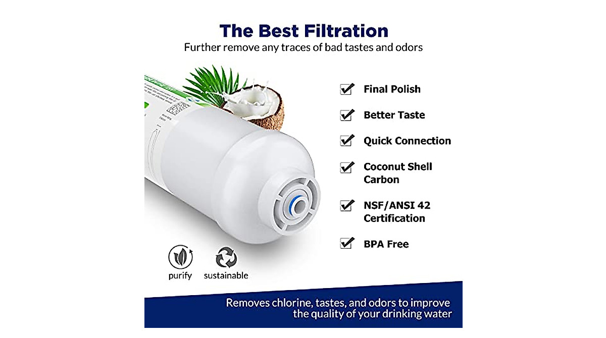 Upgrade Your Water with 2x Carbon Filters & RO Membrane