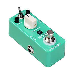 MOOER Green Mile Electric Guitar Overdrive Pedal Tube Screamer Sound Natural, Smooth, Creamy Overdrive Sound for Metal