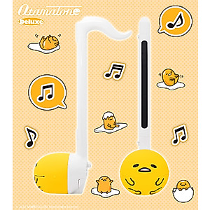 Otamatone Deluxe [Sanrio Gudetama] Electronic Musical Instrument Portable Synthesizer from Japan Maywa Denki from Japan