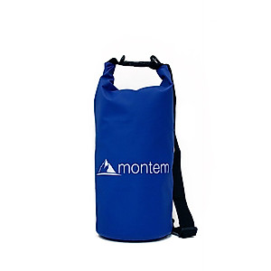 Premium Waterproof Bag/Roll Top Dry Bag - Perfect for Kayaking/Boating/Canoeing/Fishing/Rafting/Swimming/Camping/Snowboarding Crafted by Montem (Blue, 10L)