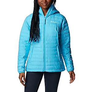 Columbia Women's Silver Falls Hooded Jacket, Atoll, Medium