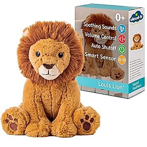 Cloud b Sound Machine with White Noise Soothing Sounds | Cuddly Stuffed Animal | Adjustable Settings and Auto-Shutoff | Sleep Sheep