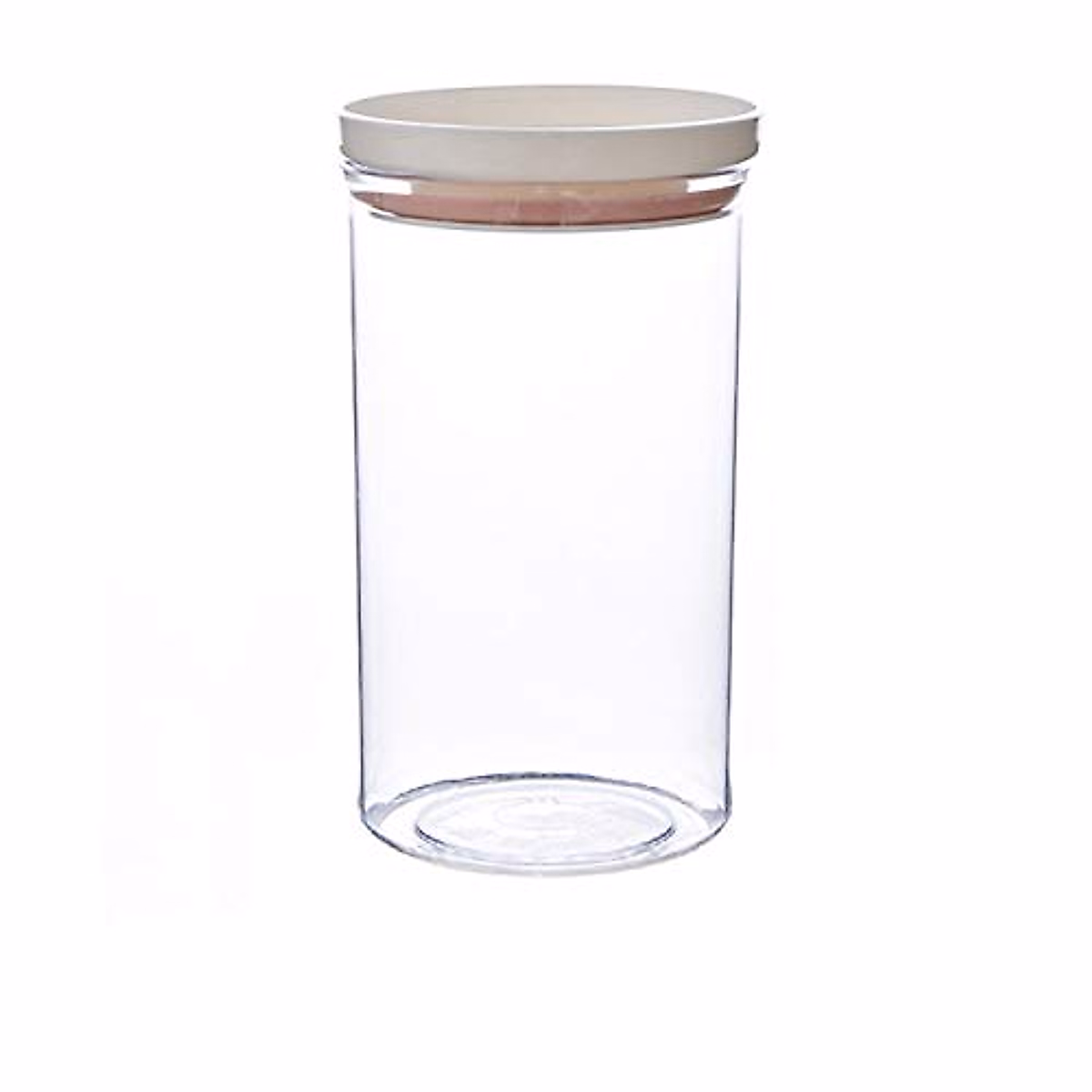 Plastic Transparent Jar With Lid Food Grade Grain Storage Box Reusable Lunch Container