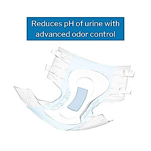 Adult Disposable Ultra Brief Diaper, Medium, Heavy Absorbency, Tab Closure, McKesson BRULMD - Case of 96