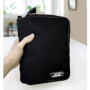 ADC - 732-BK Multikuf 732 4-Cuff EMT Kit with 804 Portable Palm Aneroid Sphygmomanometer, Child, Small Adult, Adult and Large Adult Blood Pressure Cuffs (13-50 cm), Nylon Zipper Storage Case, Black