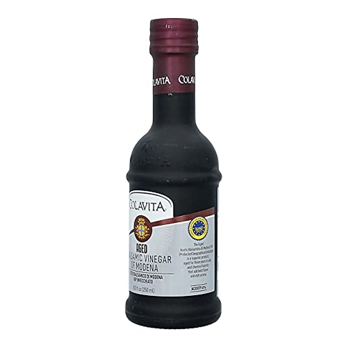 Colavita Aged Balsamic Vinegar of Modena IGP, 3 years, 8.5 Floz, Glass Bottle