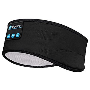 Navly Sleep Headphones Bluetooth Headband, Wireless Headband Headphones Headsets with Thin Speakers, Sleep Earbuds, Sleeping Headphones for Workout Running Yoga Sports Gift for Men Women