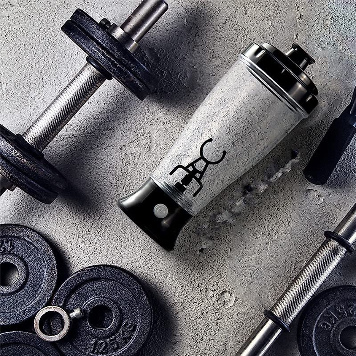 300ML Automatic Self Stirring Protein Shaker Orange / 300-400ml