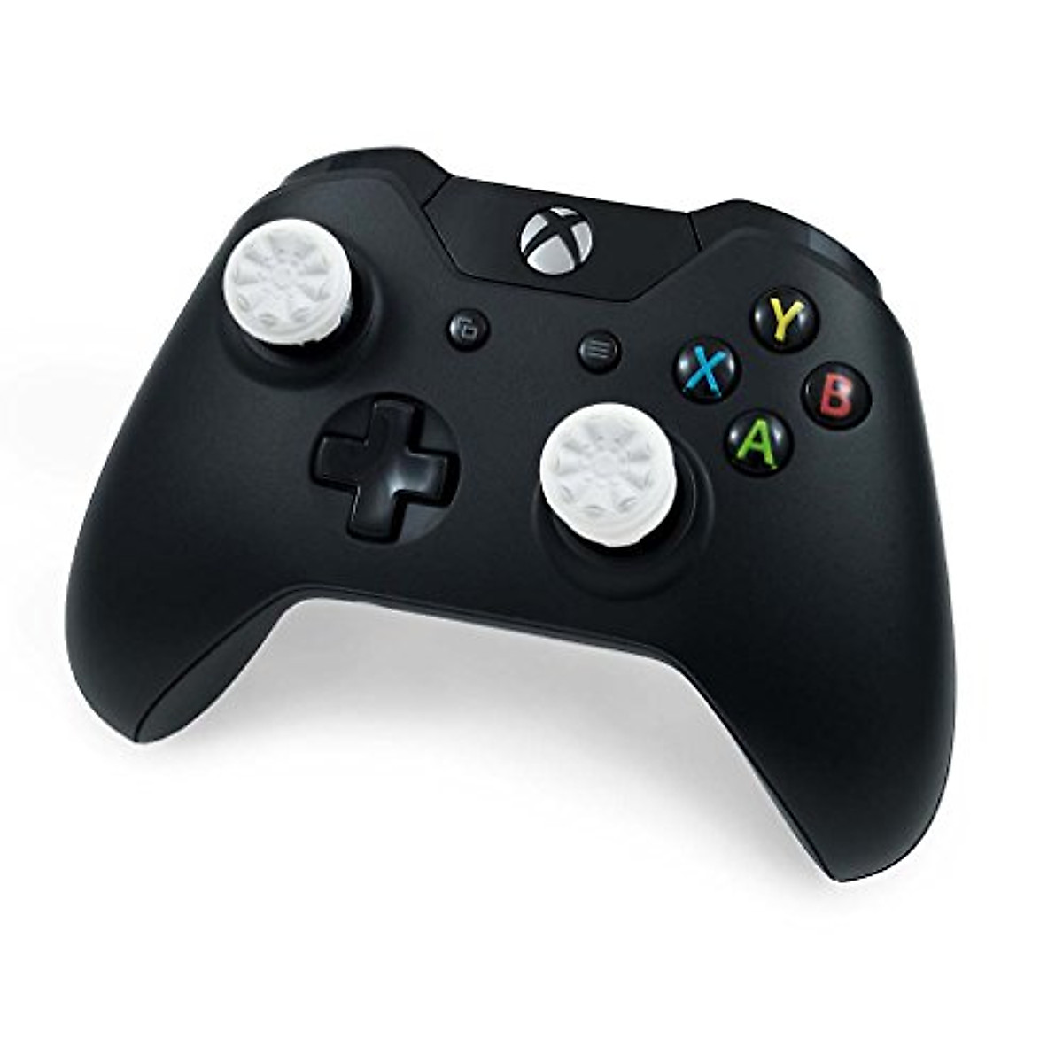 KontrolFreek FPS Freek Galaxy White for Xbox One and Xbox Series X Controller | Performance Thumbsticks | 1 High-Rise, 1 Mid-Rise | White