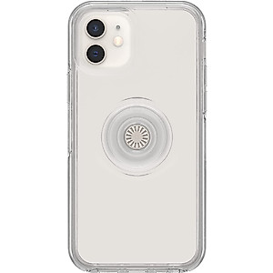 OtterBox + Pop Symmetry Series Case for iPhone 12 Mini (Not 12, Pro, Pro Max) Non-Retail Packaging - Clear