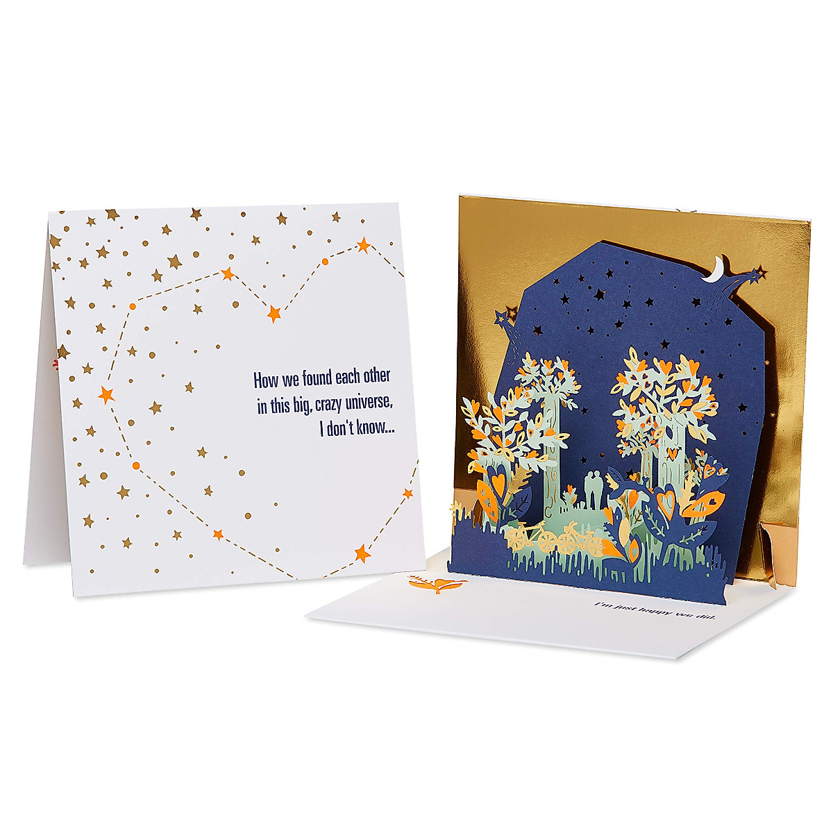 American Greetings Pop Up Romantic Birthday Card (Romantic)