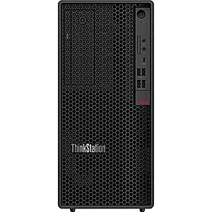Lenovo ThinkStation P340 30DH00K4US Workstation - 1 x Intel Deca-core (10 Core) i9-10900K 3.70 GHz - 32 GB DDR4 SDRAM RAM - 1 TB SSD - Tower - Raven Black - Windows 10 Pro 64-bit - NVIDIA Quadro RTX 5